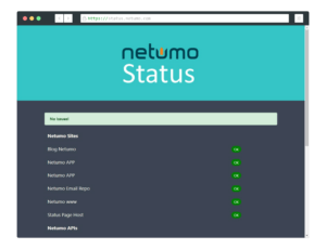 Status Pages - Netumo